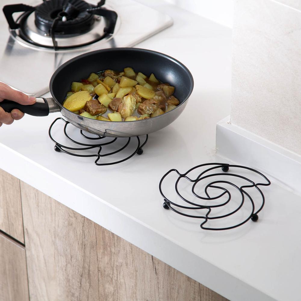 OTHERHOUSE Iron Placemat Pan Pot Mat Holder Stand ... – Grandado