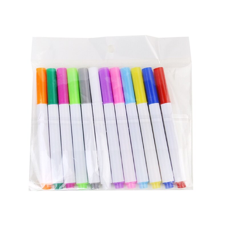 12 Colors Liquid Chalk Markers Erasable Chalkboard... – Vicedeal