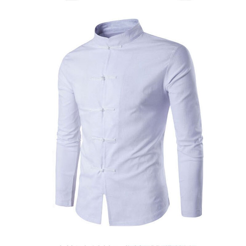 Chinese Traditional Men Tang Suits Vintage Solid C... – Grandado