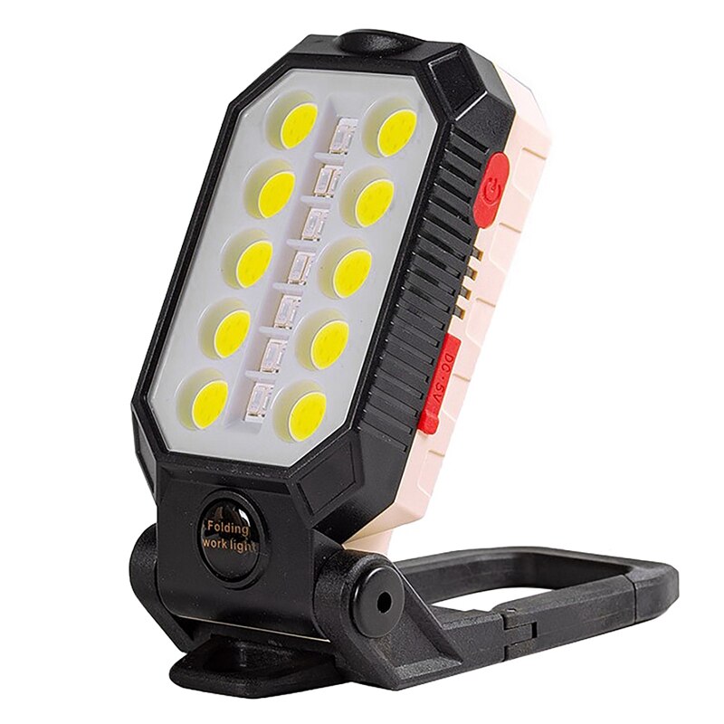 4 Modes LED Work Light USB Rechargeable Foldable C... – Grandado