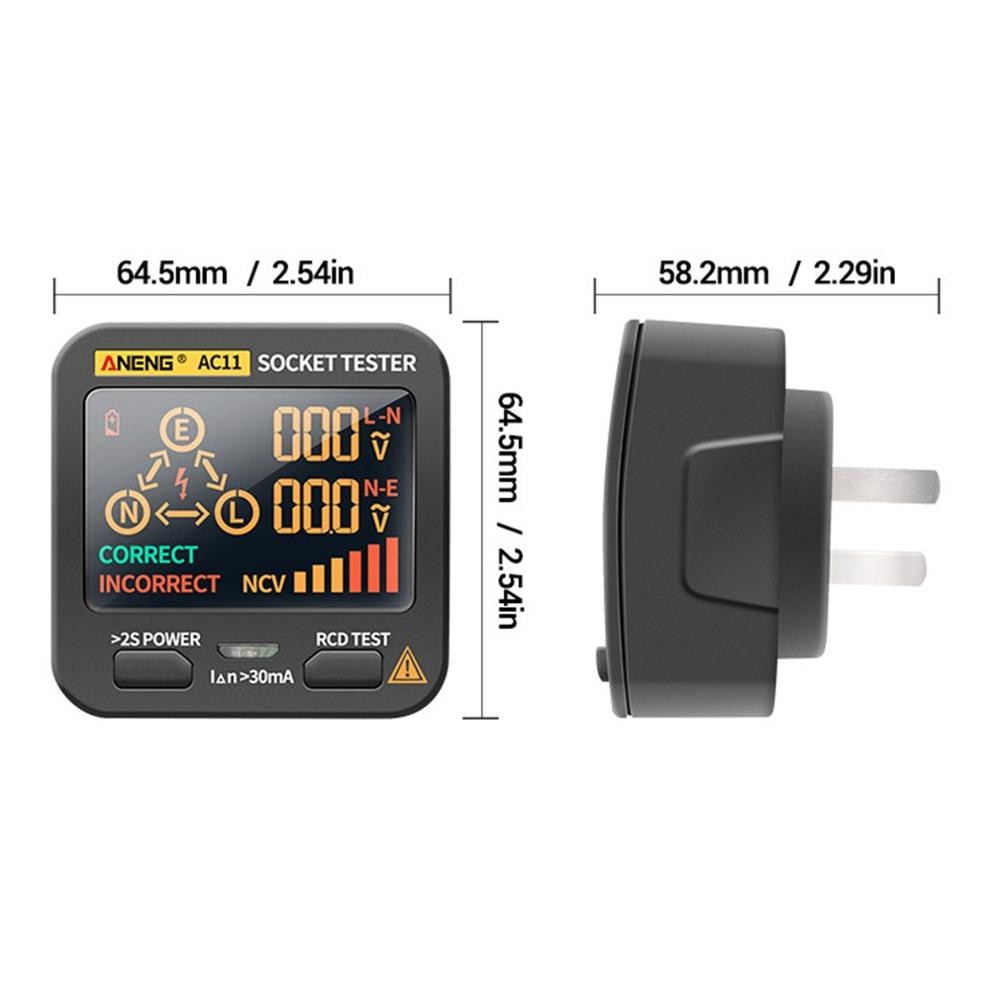 Multifunction Socket Tester Outlet Rcd Gfci Test &... – Grandado