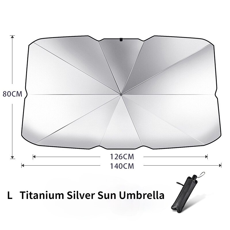Foldable Car Windshield Sun Shade Umbrella Car UV ... – Grandado