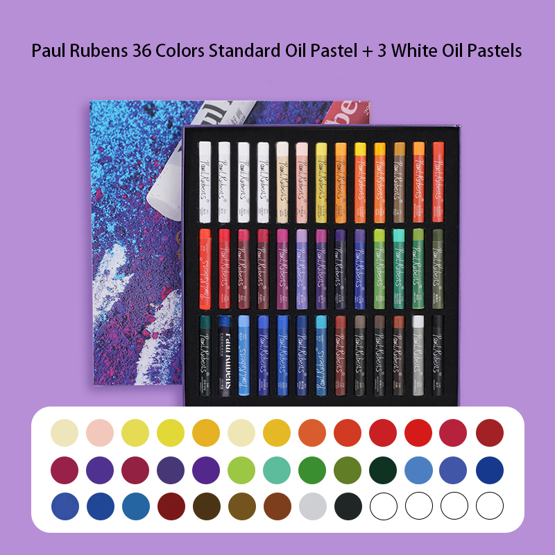 Paul Rubens Oil Pastel Pens Standard 36 Colors Dra... – Vicedeal