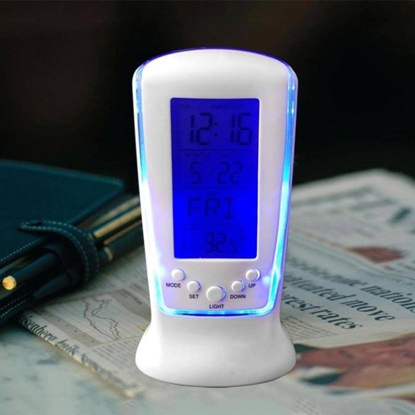 Alarma Digital LED reloj Mini reloj para escritori... – Grandado
