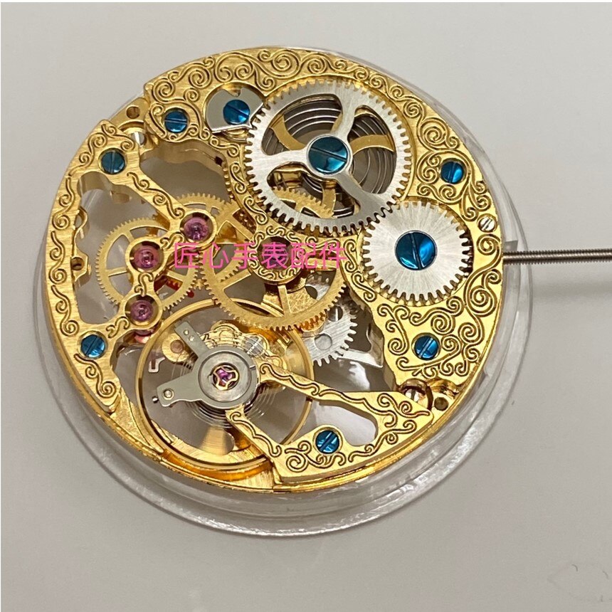 Genuine mechanical St3600 golden Manual Skeleton H... – Grandado