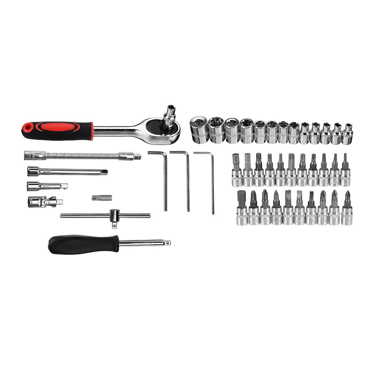 46 Pcs Carbon Stahl Kombination Werkzeug Set Wrenc... – Vicedeal