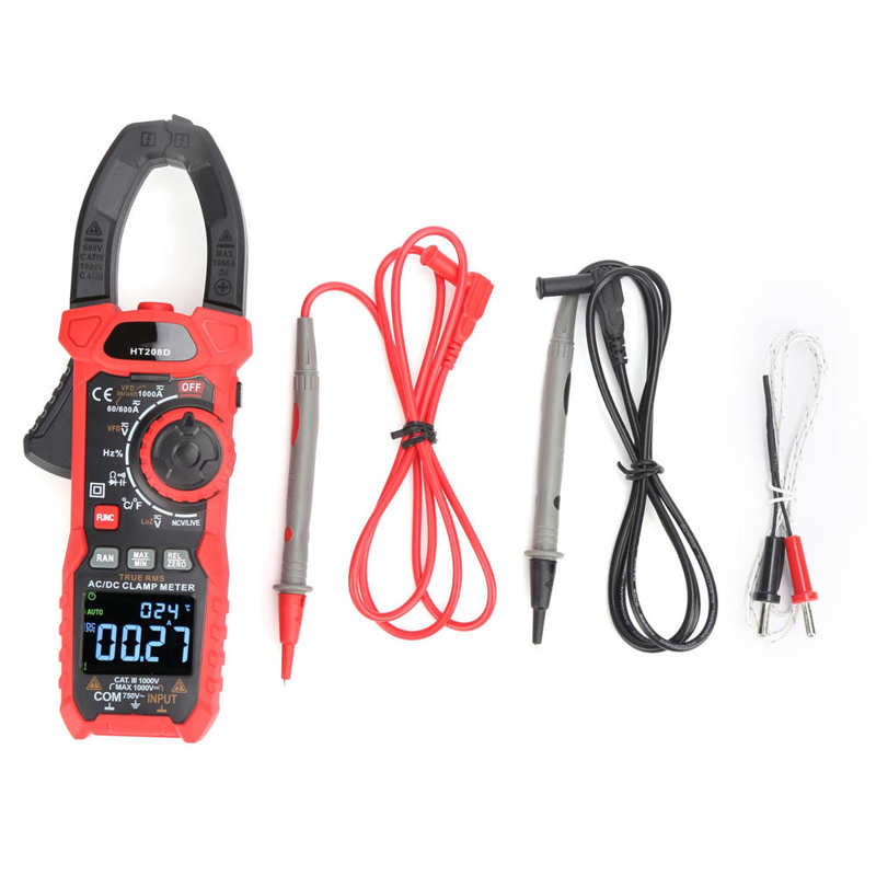 Digital Multimeter HT208D 6000 Count AC/DC Digital... – Grandado