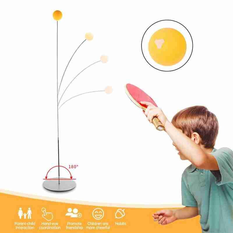 Wood Table Tennis Practice Trainer Racket Game Mov... – Grandado