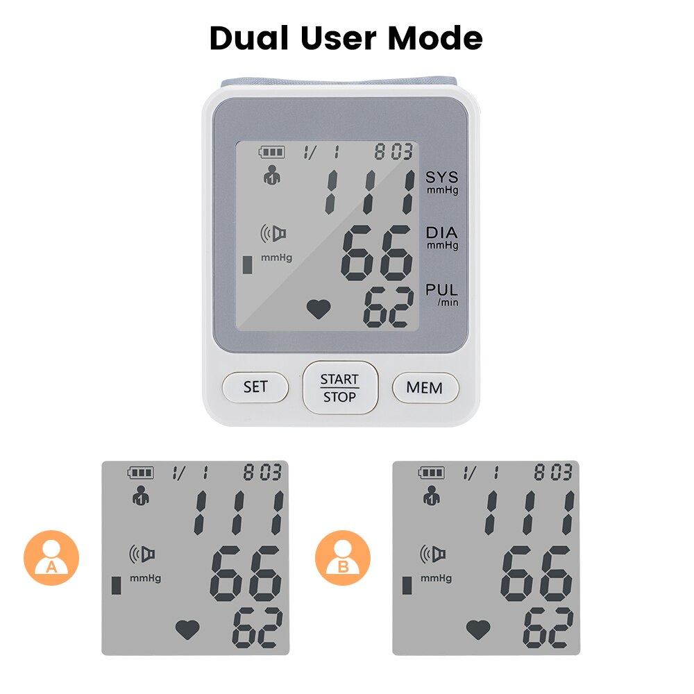 Pols Bloeddrukmeter Usb Oplaadbare Home Digitale H... – Vicedeal