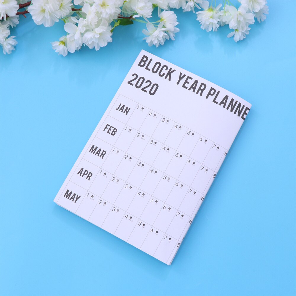 2Pcs Calenders Calender Lovely Planner Simple Styl... – Grandado