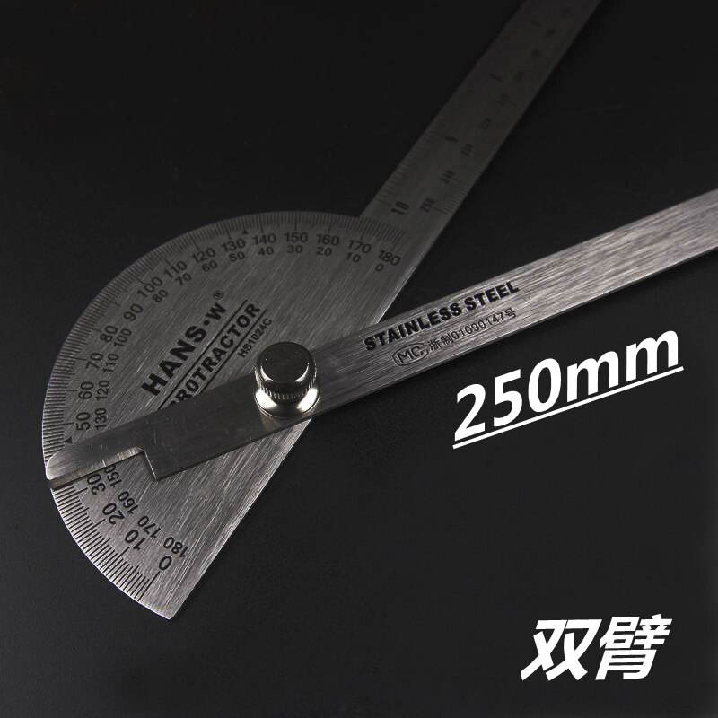 Drafting Supplies 25cm Goniometer Ruler Angle Meas... – Grandado