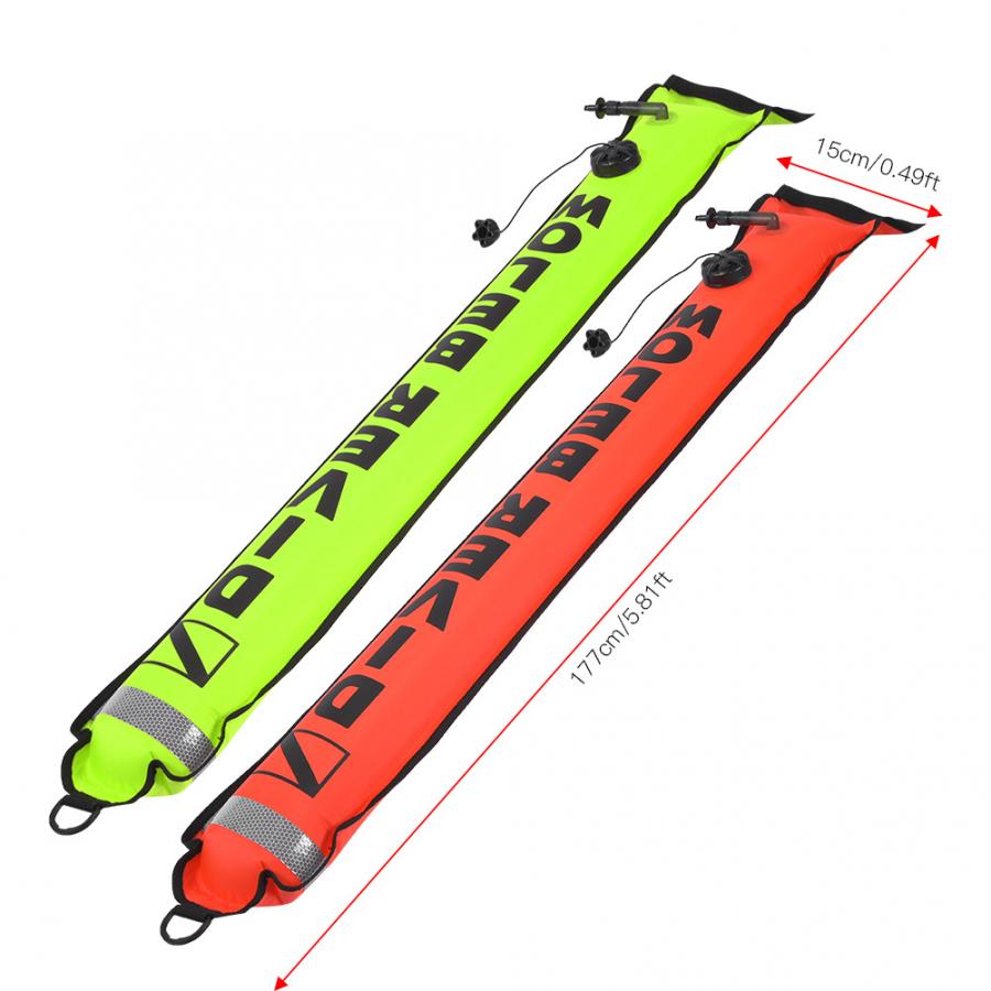 DIVING SMB 1.2M 1.5M 1.8M Buoy Colorful High Visib... – Vicedeal