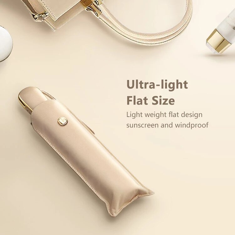 Luxury Ultralight Umbrella Automatic Sun Umbrella ... – Vicedeal