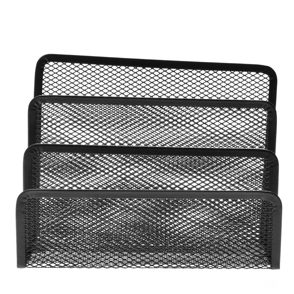 1PC Black Metal Mesh Desk Organizer Desktop Letter... – Vicedeal