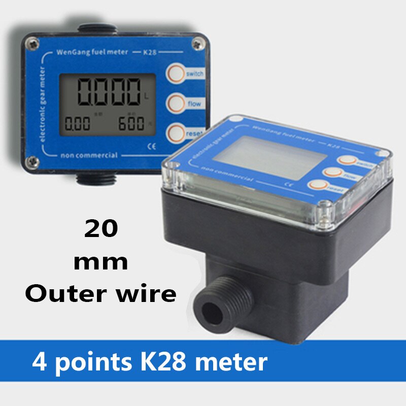 Flowmeter Digitale Brandstofmeter K24 Methanol Die... – Vicedeal