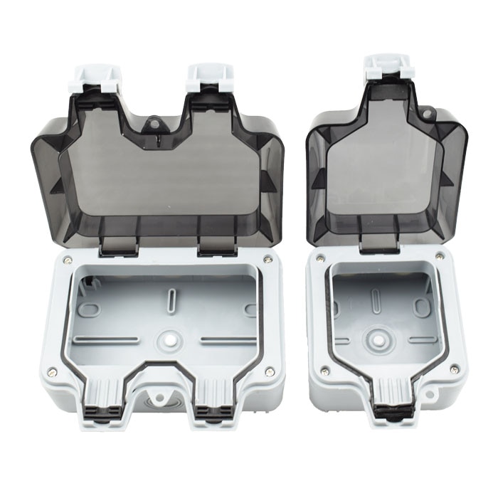 IP66 Outdoor bathroom wall waterproof socket box s... – Grandado