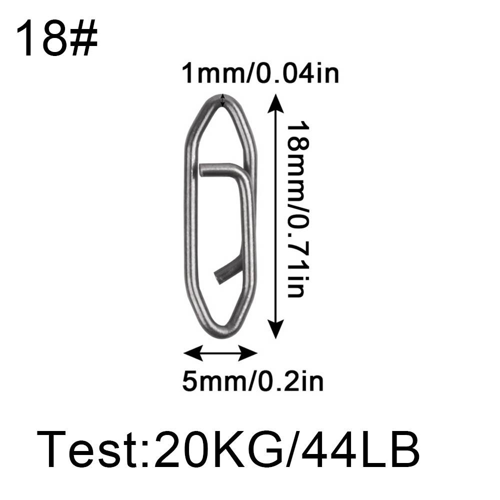 30Pcs Power Rvs Snelle Vissen Clips Snap Vissen Co... – Grandado