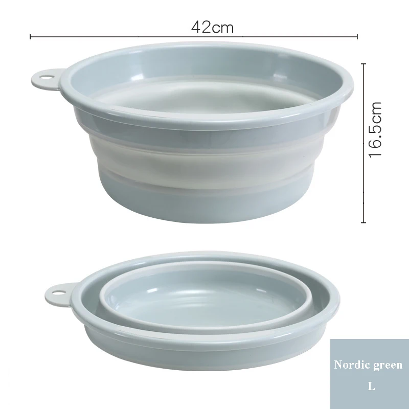 Opvouwbare emmer Draagbare opvouwbare wastafel Toe... – Vicedeal