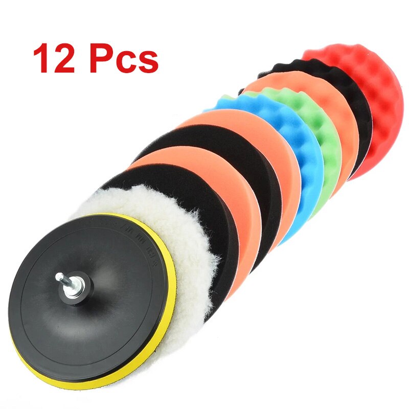 3" Buffing Pad Car Sponge Polishing Pad Kit A... – Vicedeal