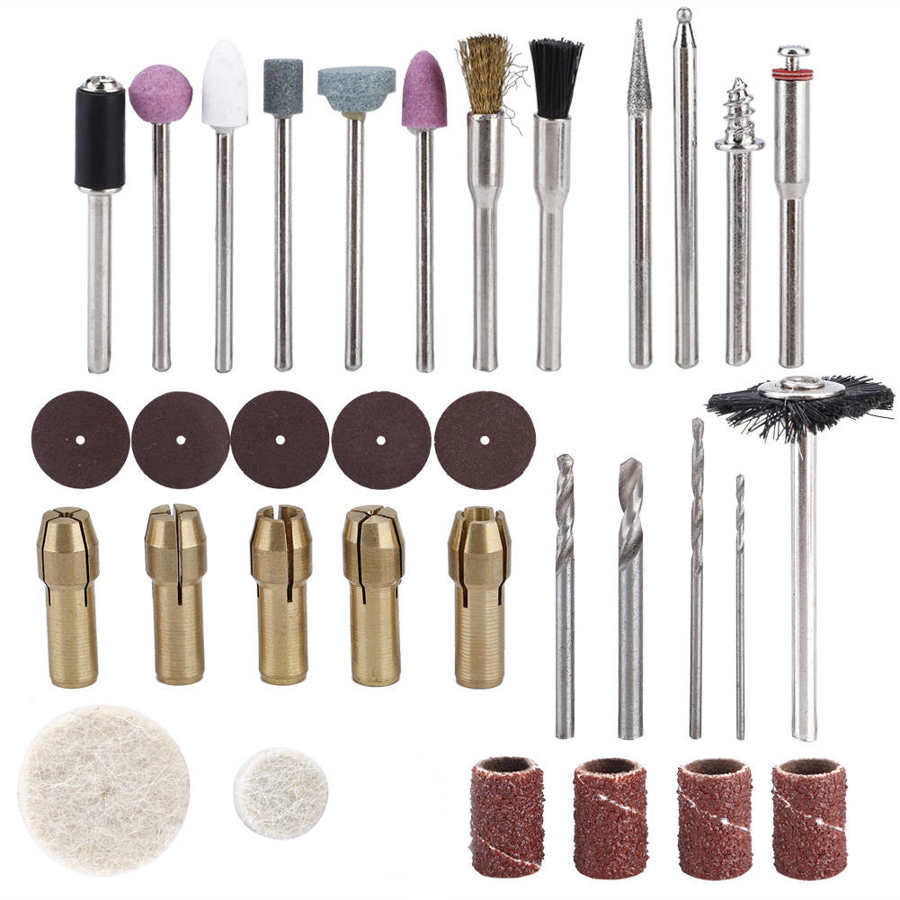 Tool Kit 34Pcs / Set Small Electric Tool Accessori... – Vicedeal