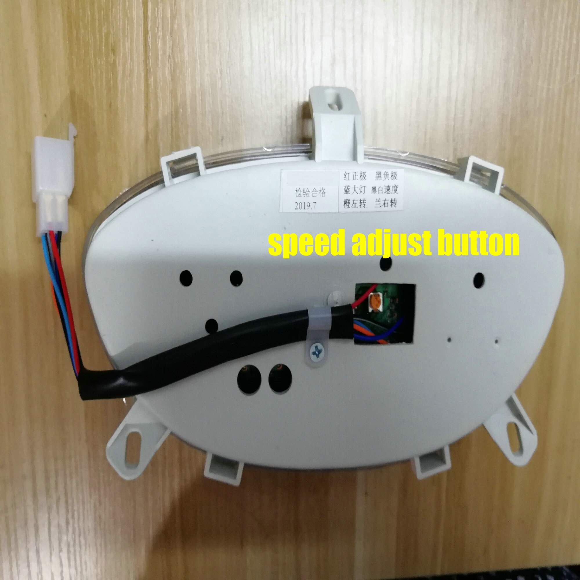 speedometer electric bike scooter LCD display 48v6... – Grandado