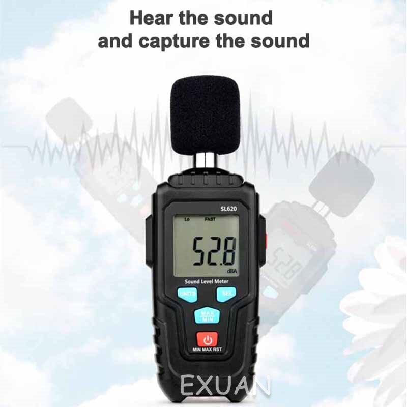 Medidor de decibelios, Medidor de nivel de sonido ... – Grandado