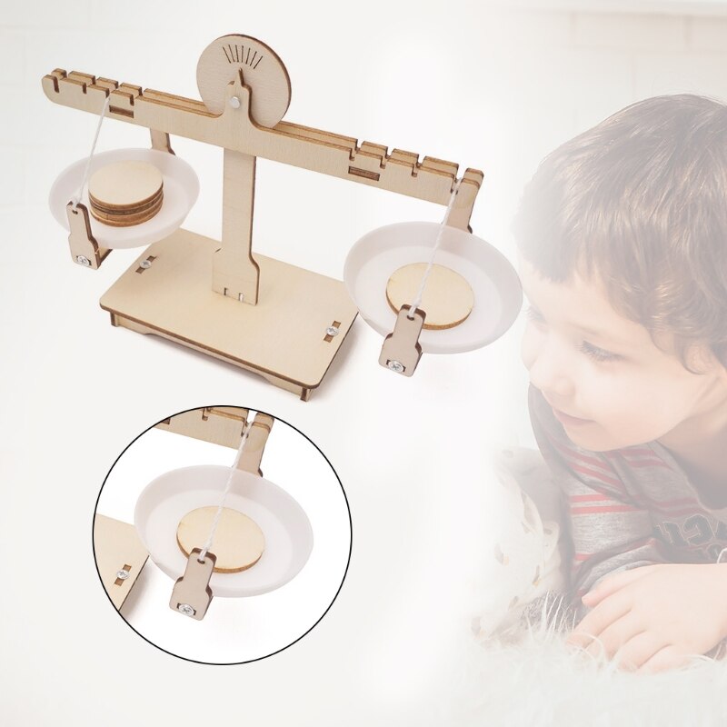 Wooden Assembly Balancing Scale Math Learning Game... – Vicedeal