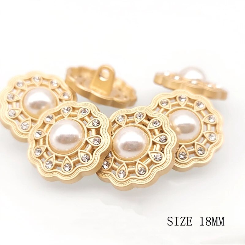 YWXINXI 10Pcs metal 25MM, 18MM clothing buttons, u... – Grandado