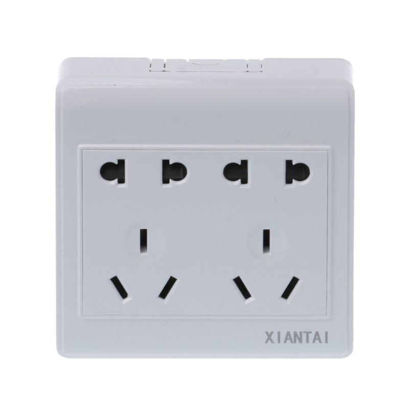 Surface Mounted Pure Wall Socket Panel 10-Pins Out... – Vicedeal