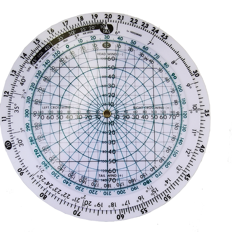 Disc Vector Ruler Flight Measuring Ruler Aviation ... – Grandado