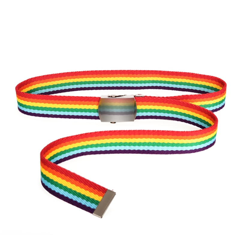 Rainbow Belt Trendy Colors Exquisite Waist Belt fo... – Grandado