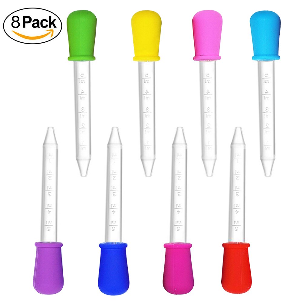 8pcs/pack Feeder Pipettes Transfer Liquid Droppers... – Grandado