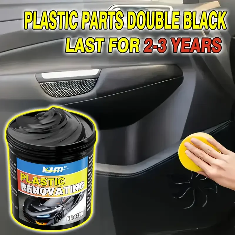 Car plastic part renewal paste, interior care glos... – Grandado