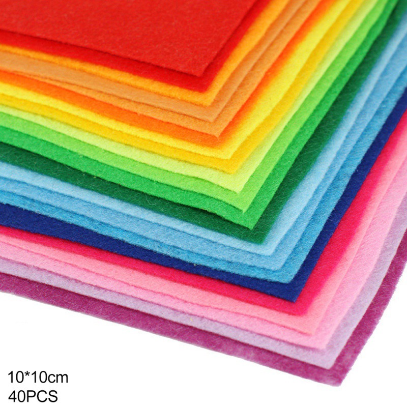 15x15cm tela no tejida DIY juguetes colorido Manua... – Grandado