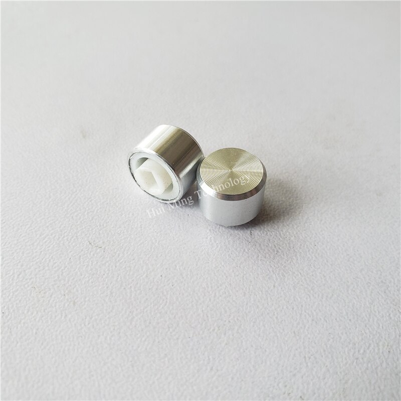 15pcs Aluminum alloy button cap 10*7mm 3*2 hole Sq... – Grandado