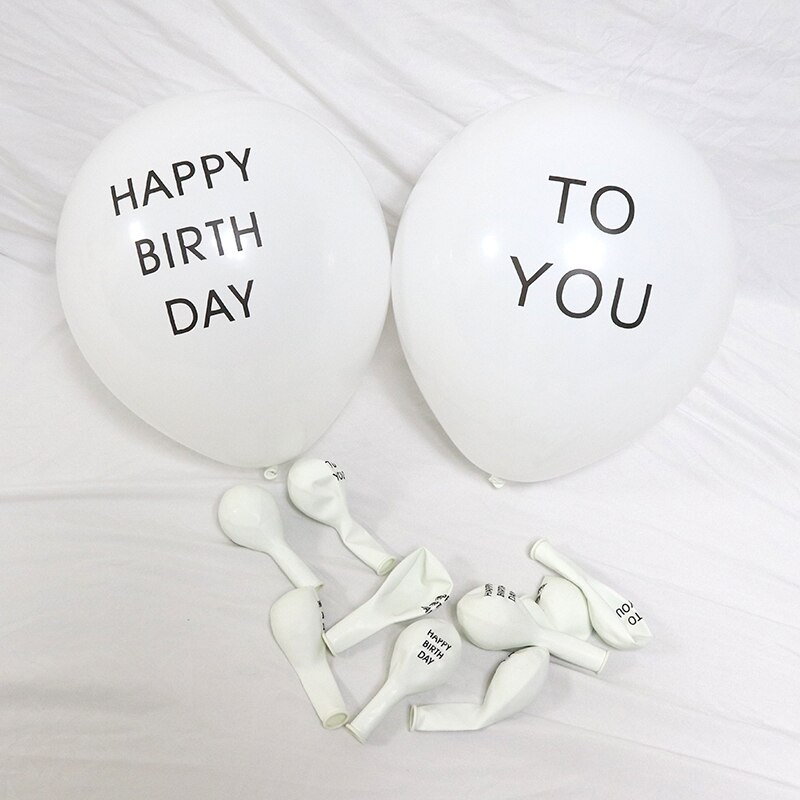 Happy Birthday balloon Party Decorations 30/50/100... – Grandado