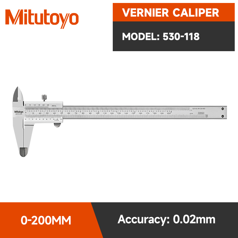Mitutoyo Vernier Caliper High Precision 0.02mm Mea... – Grandado