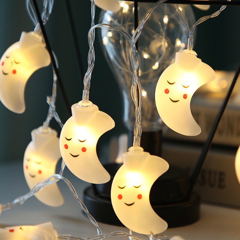 LED Star Light String Moon Lamp Cloud Garland Curt... – Vicedeal