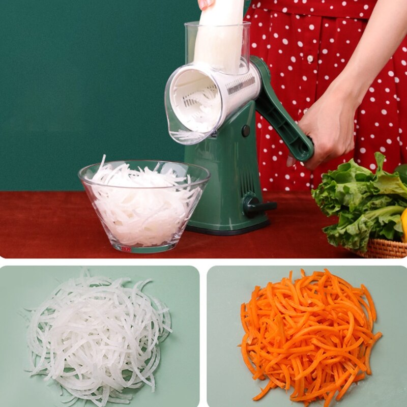 Function Hand-Operated Roller Vegetable Cutter Kit... – Grandado