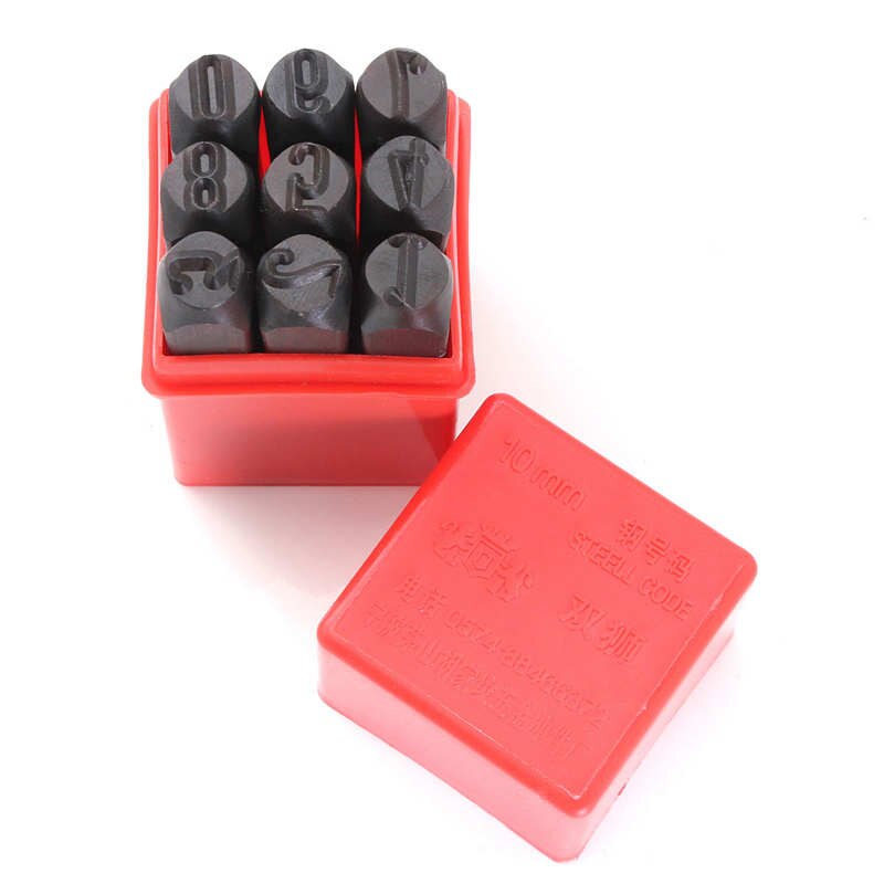 KIWARM Durable Stamps Alphabet And Numbers Set Pun... – Vicedeal