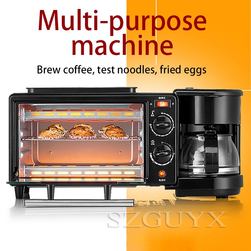 Three-in-one multi-function household breakfast ma... – Grandado