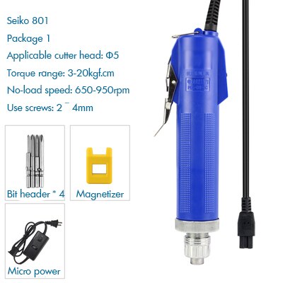 Electric Screwdriver with 4 Bits, Adjustable Speed... – Grandado