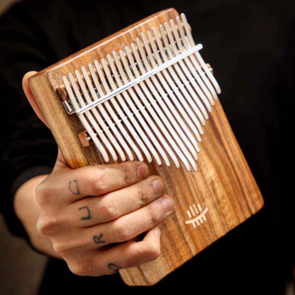 21 Key Kalimba Walnut Wooden Portable Thumb Piano ... – Grandado