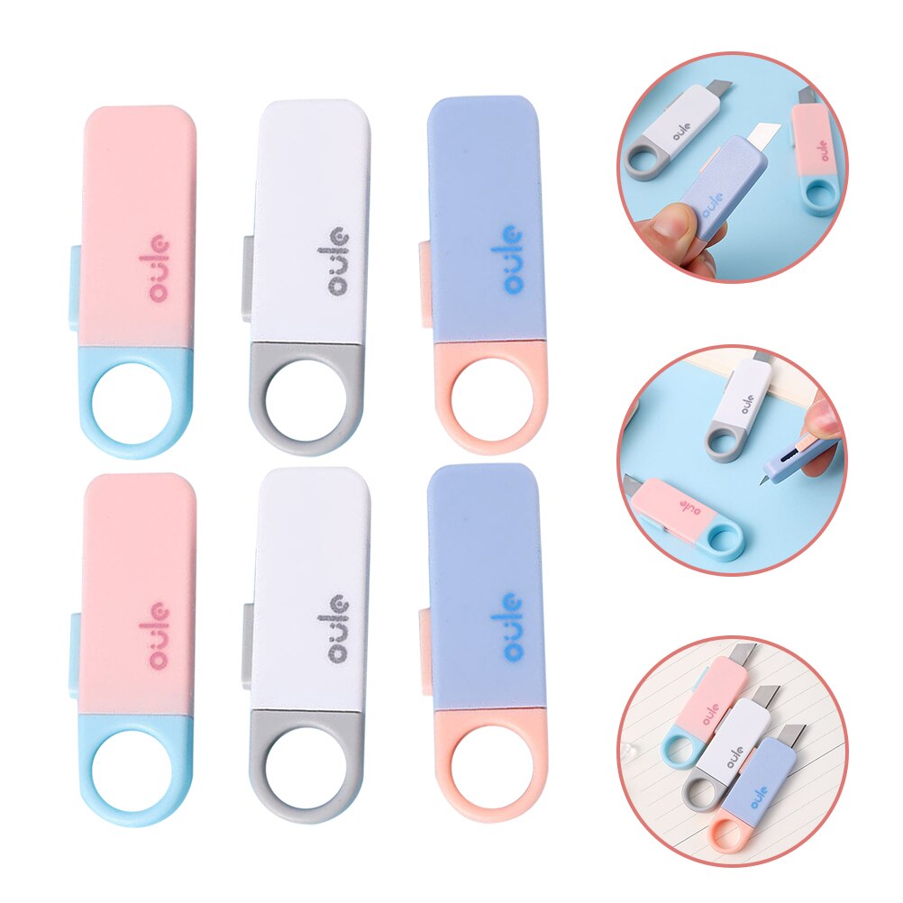 6Pcs Portable Utility Cutter Retractable Wallpaper... – Vicedeal