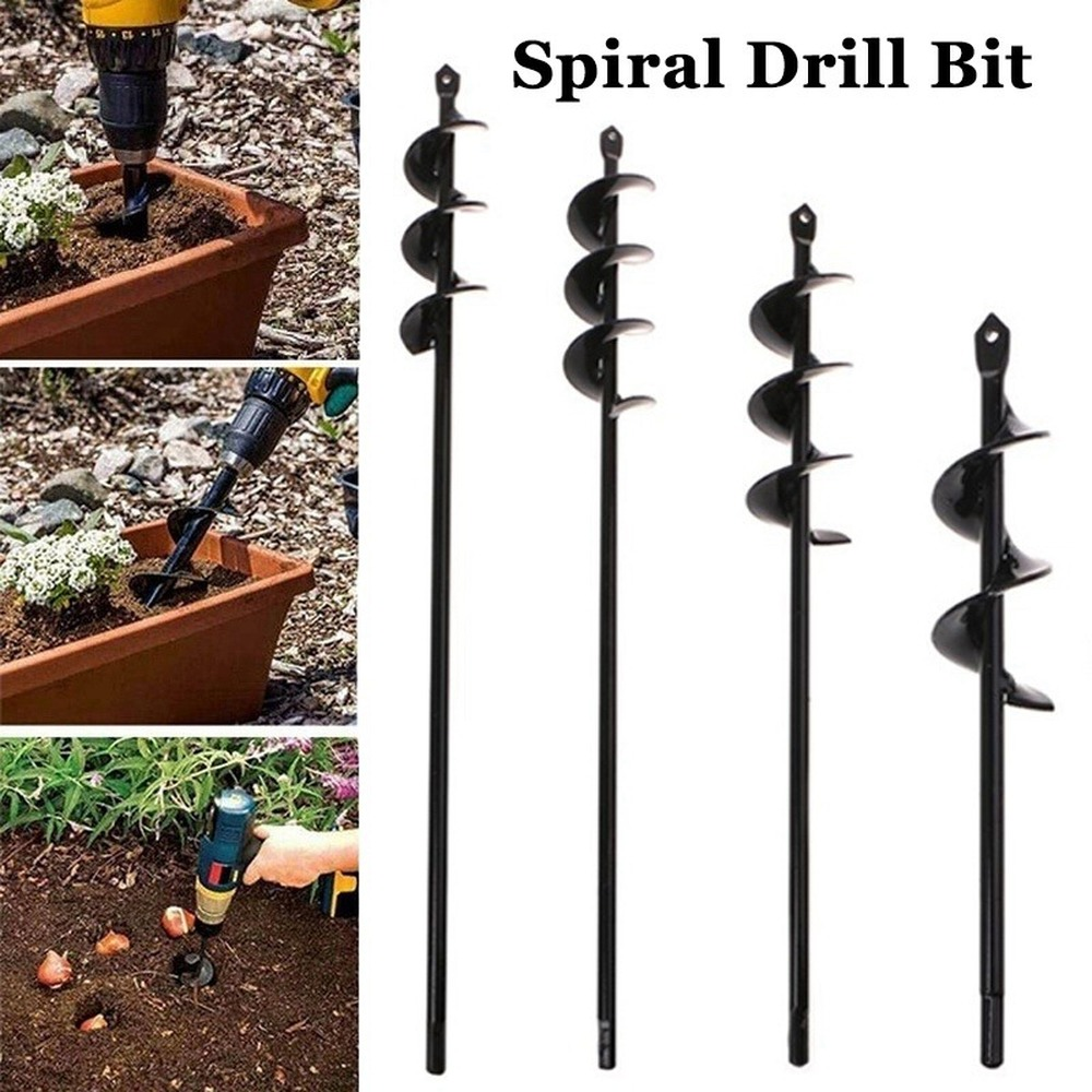 Kulstofstål plantemaskine havesnegl spiral bor blo... – Grandado