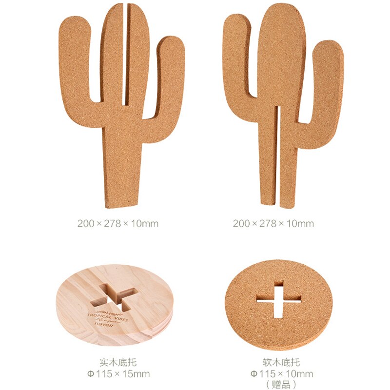 NEVER Plant Series Push pin Cork Board Message memo notes Boards thumb ...