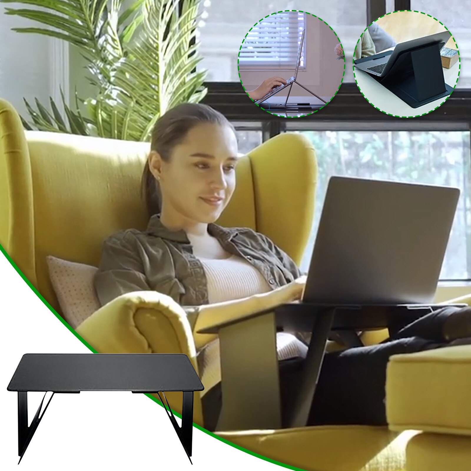 Draagbare Aluminium Laptop Bureau Ergonomische Com... – Vicedeal