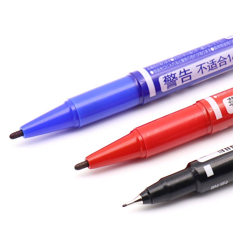 1Pcs ZEBRA Marker Pen MO-120-MC Double-headed Perm... – Grandado