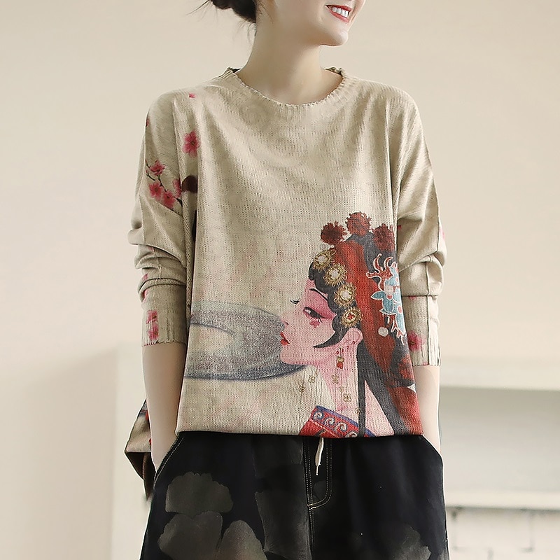 Vintage Blouse And Top Women Clothes Chinese Year ... – Grandado