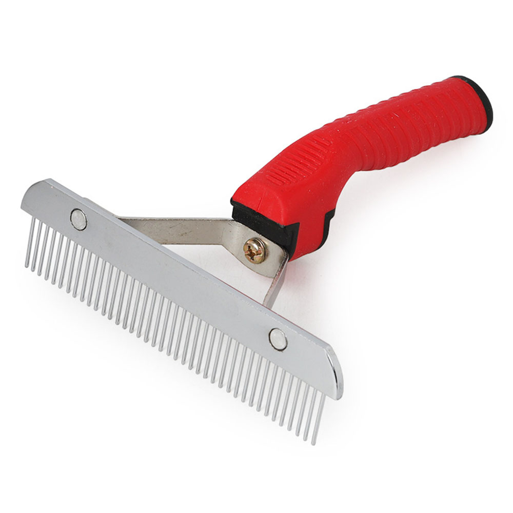 Pet Comb Undercoat Rake Comb Huge Steel Long Teeth... – Grandado
